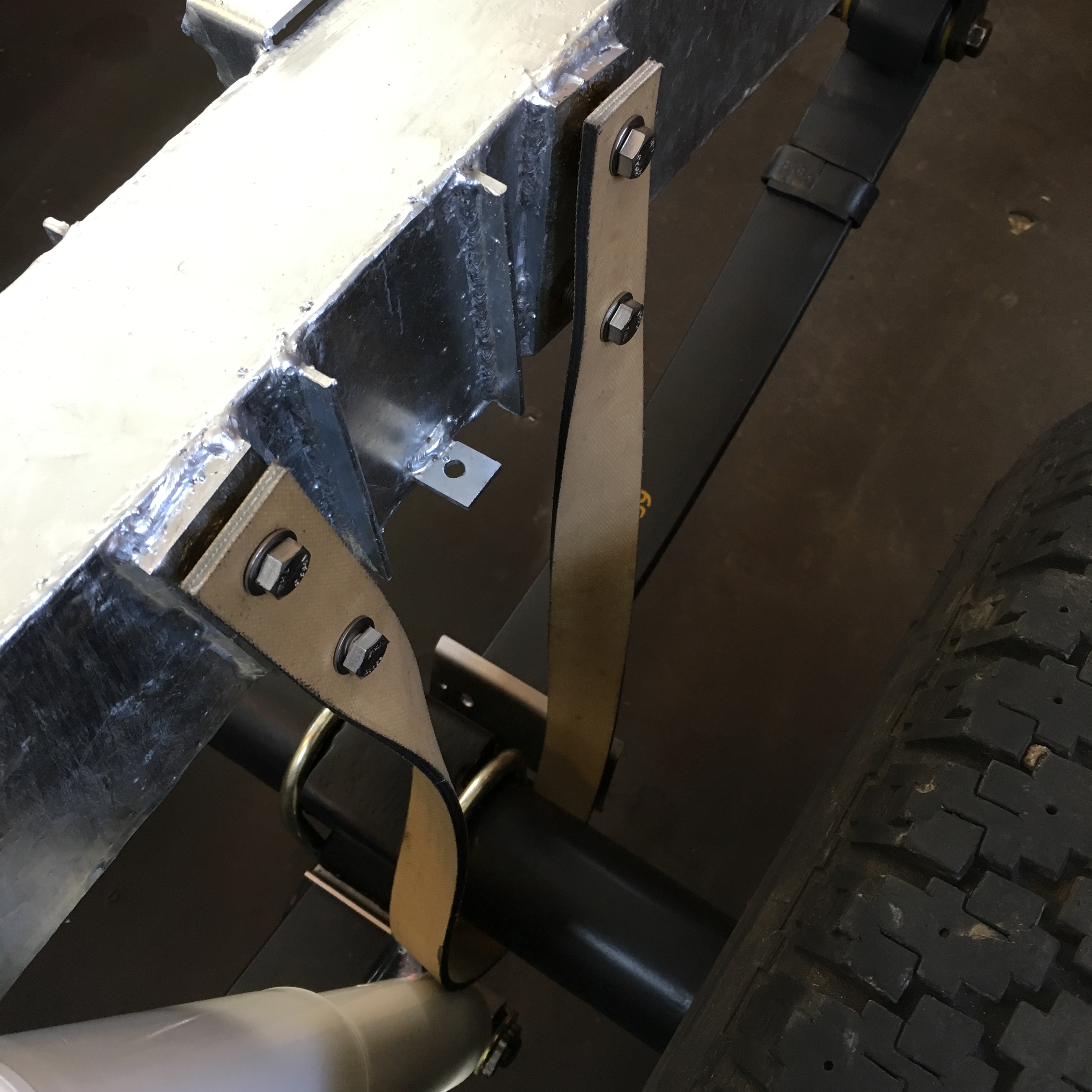 Axle Checkstraps – Little Green Landy