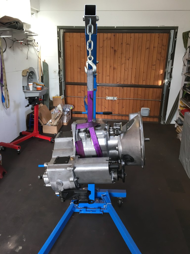 Gearbox Installation – Little Green Landy