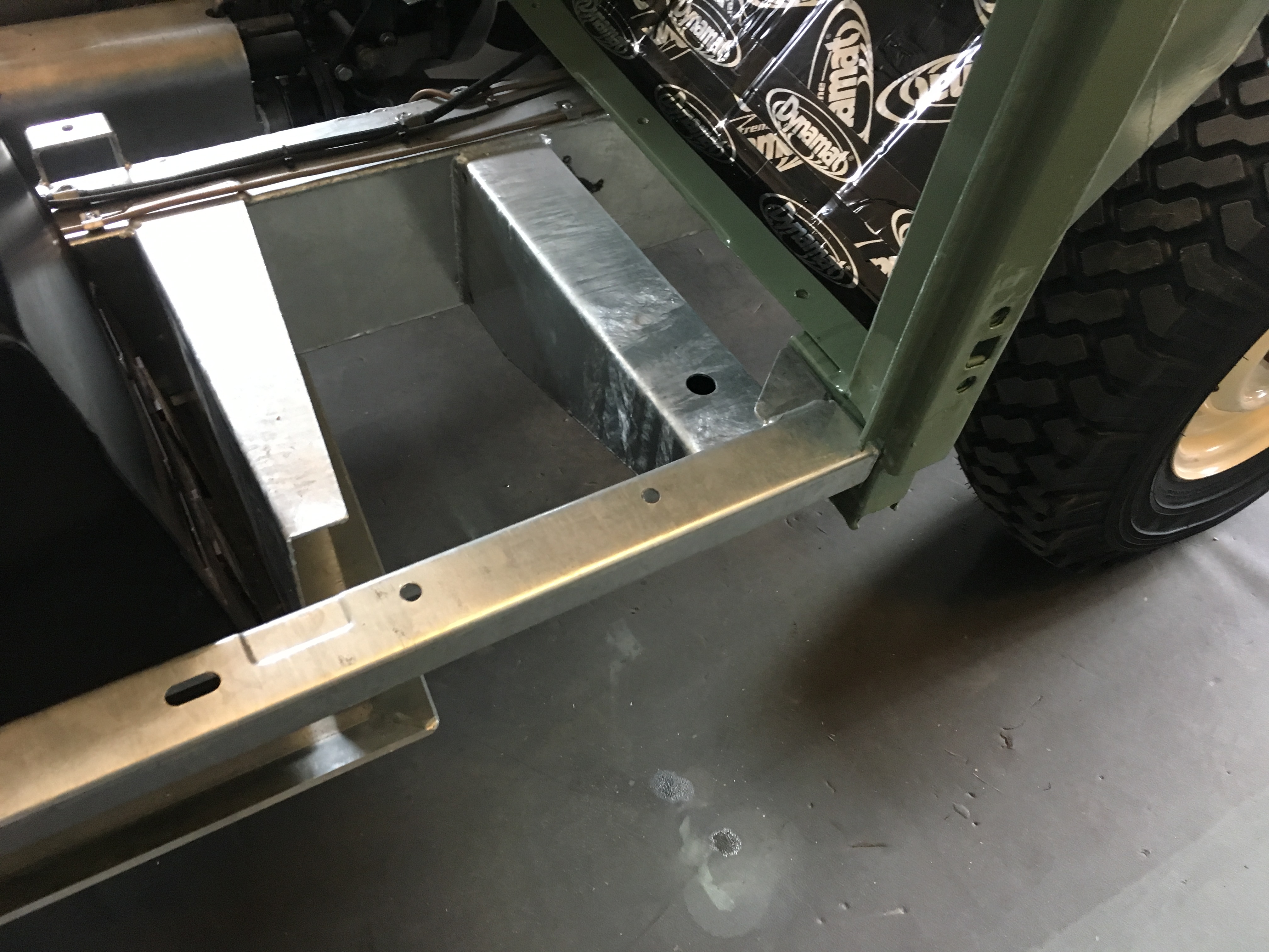 Seat Box Installation – Little Green Landy