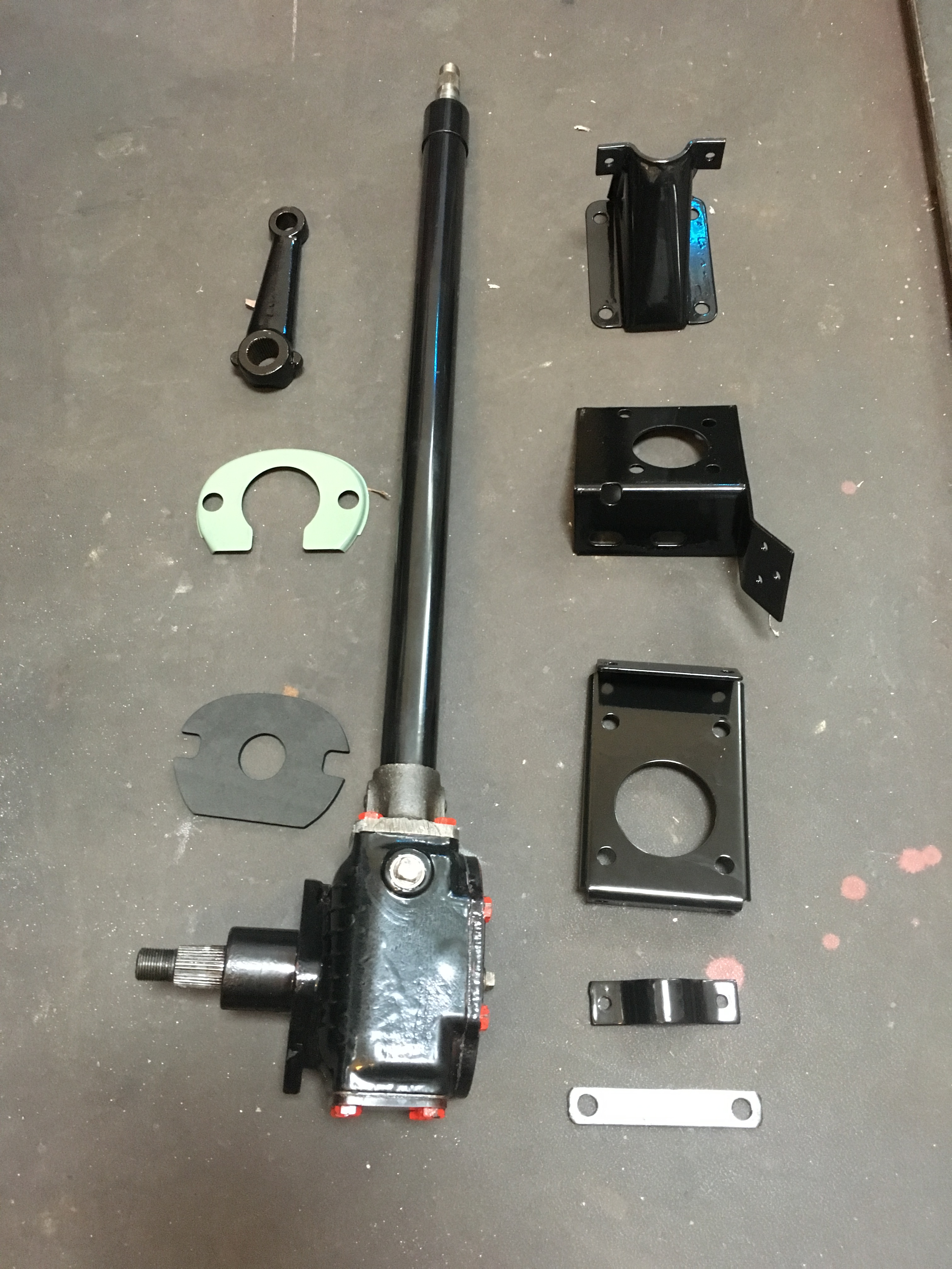 Steering Box Installation – Little Green Landy
