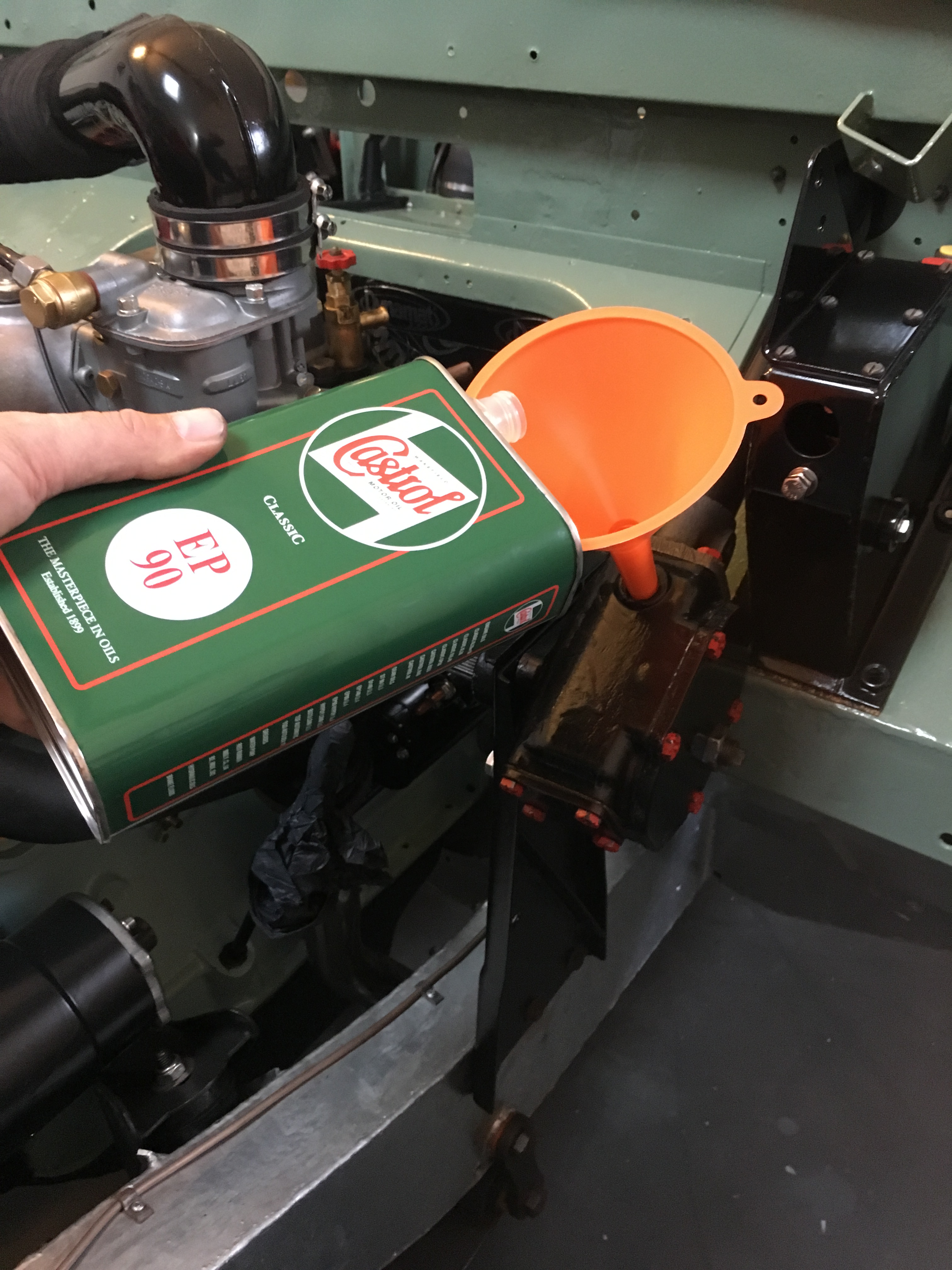 Steering Box Installation – Little Green Landy