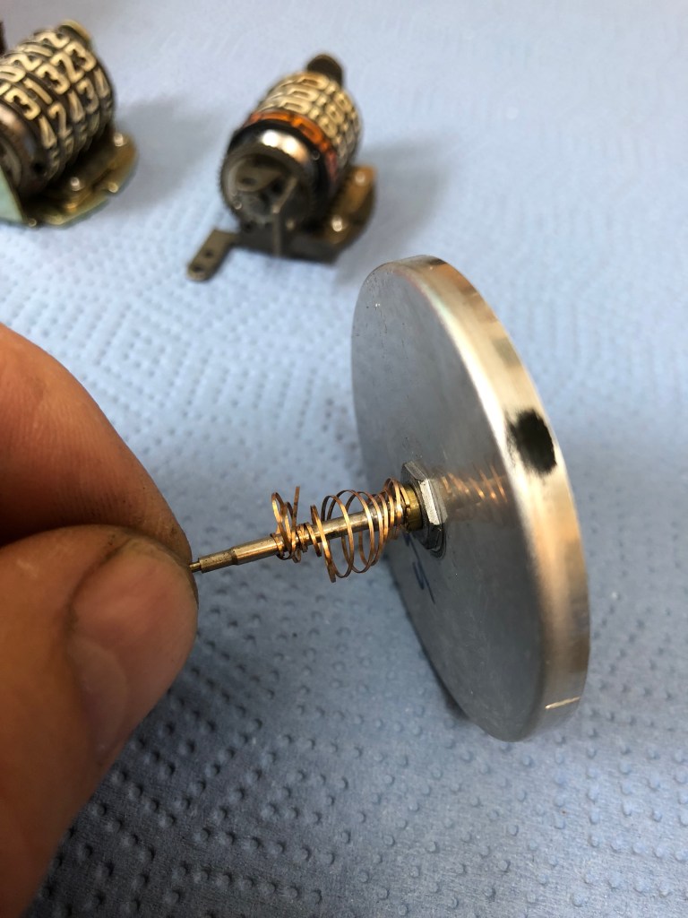 Speedometer strip and rebuild – Little Green Landy