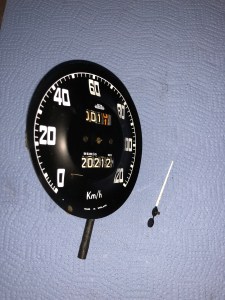 Speedometer strip and rebuild – Little Green Landy