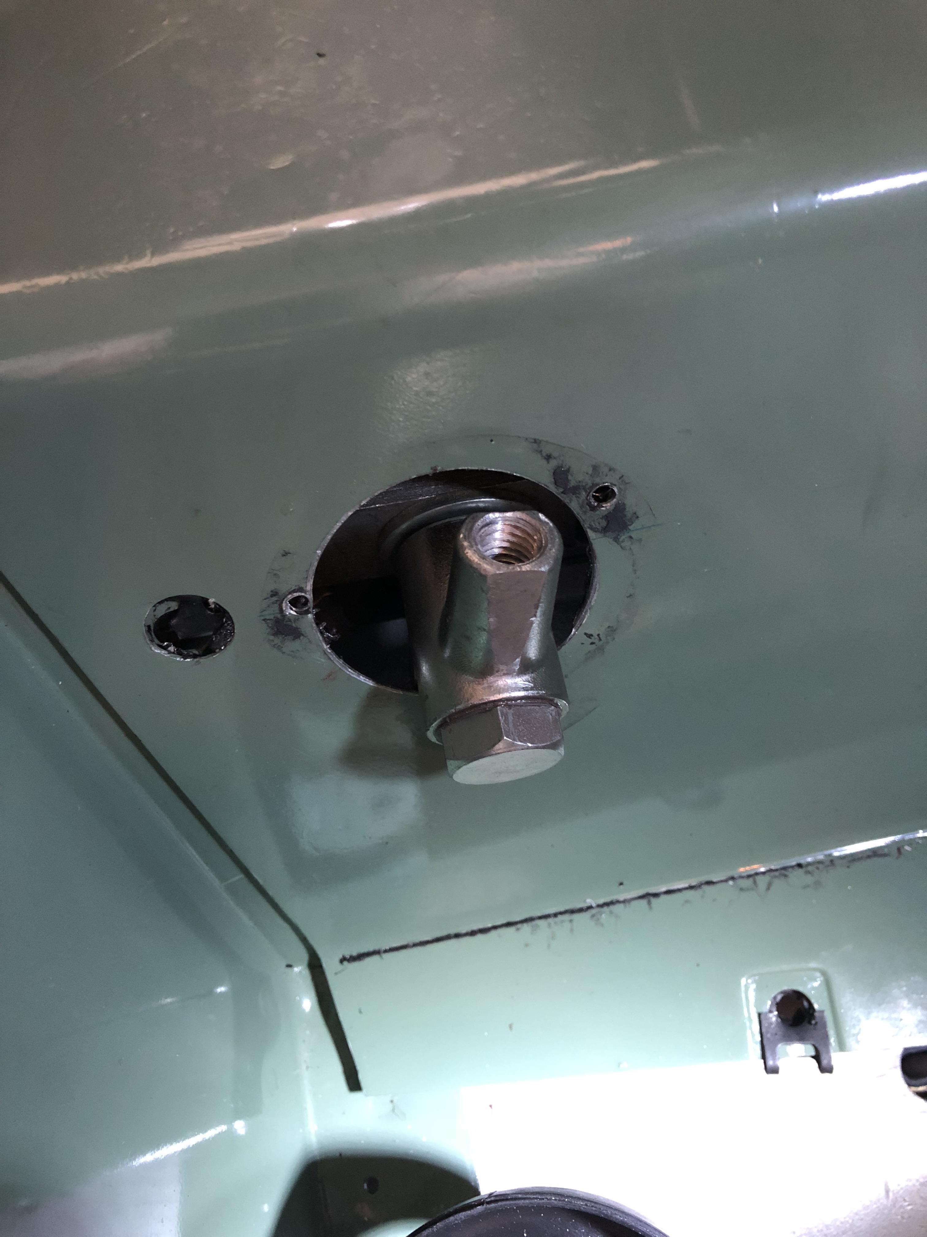 Adjusting reverse gear, gear lever gate – Little Green Landy