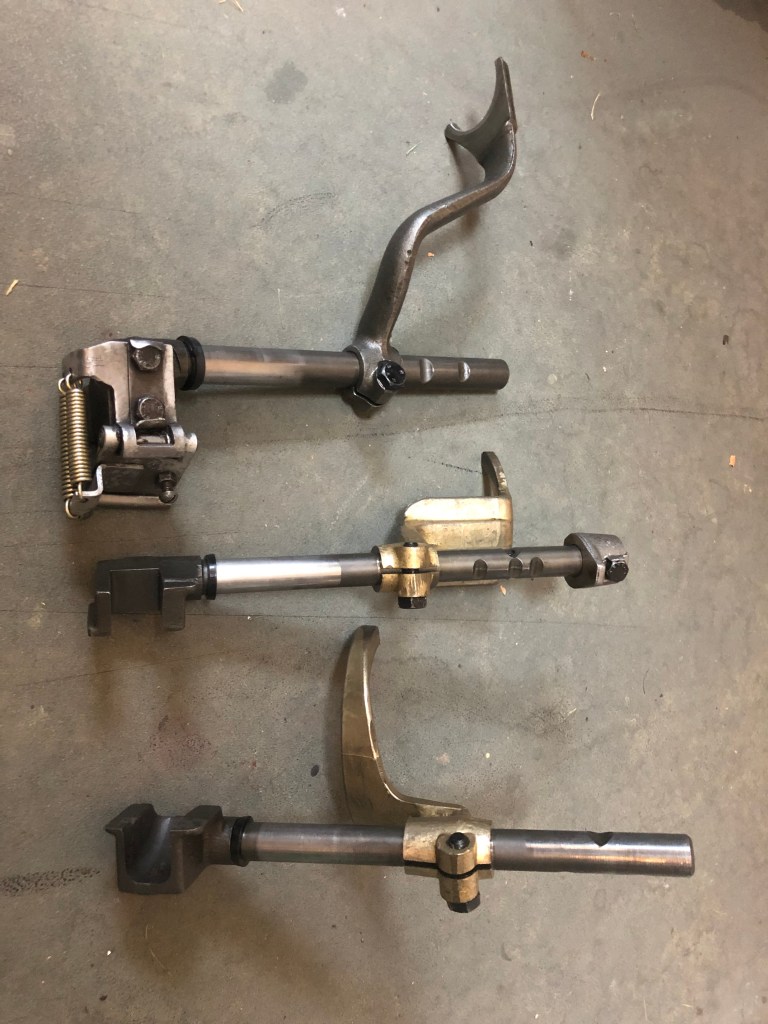 Gearbox Repair #4. Refitting the selector shafts – Little Green Landy