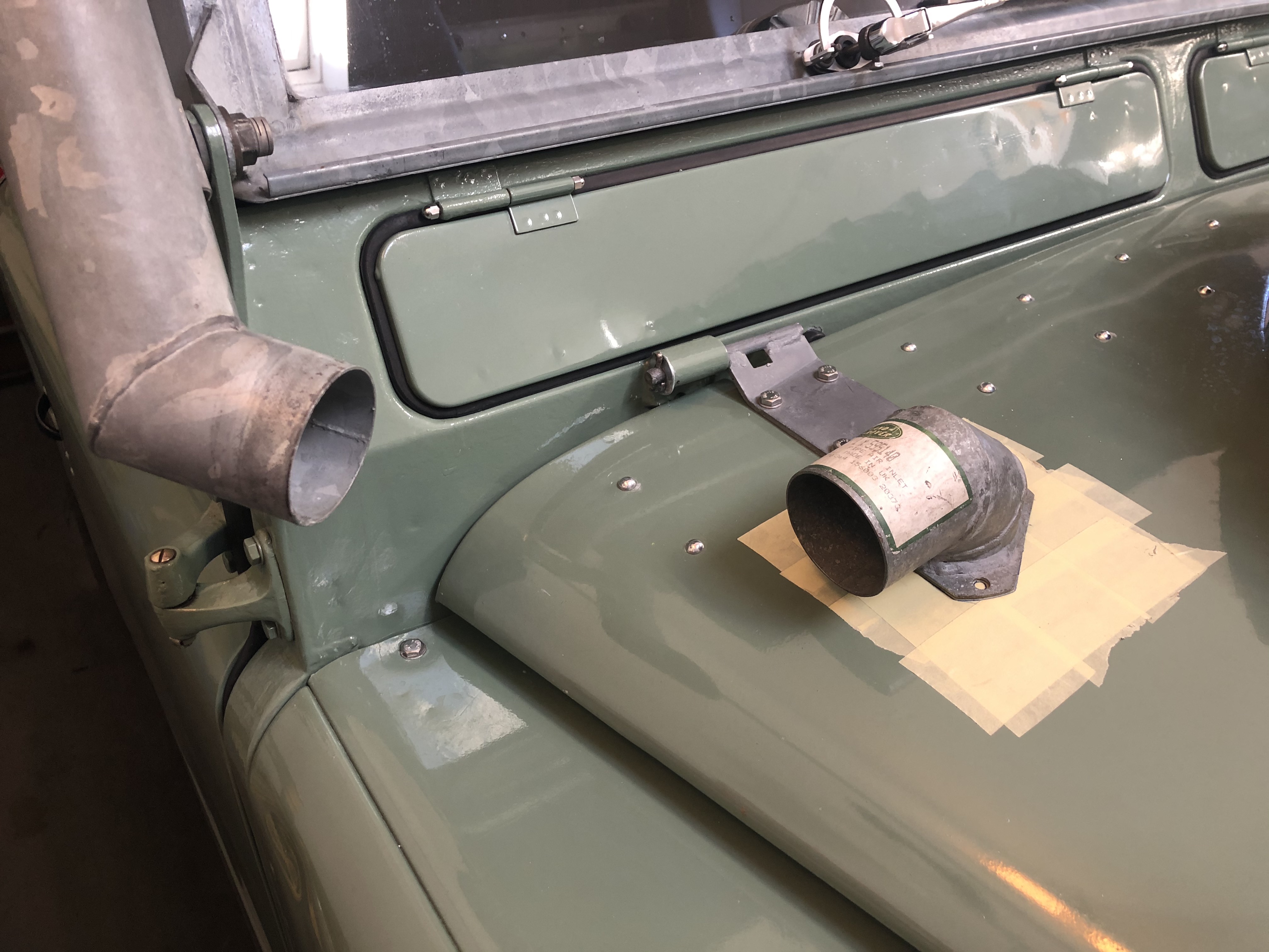 Raised Air Intake #4 – Little Green Landy