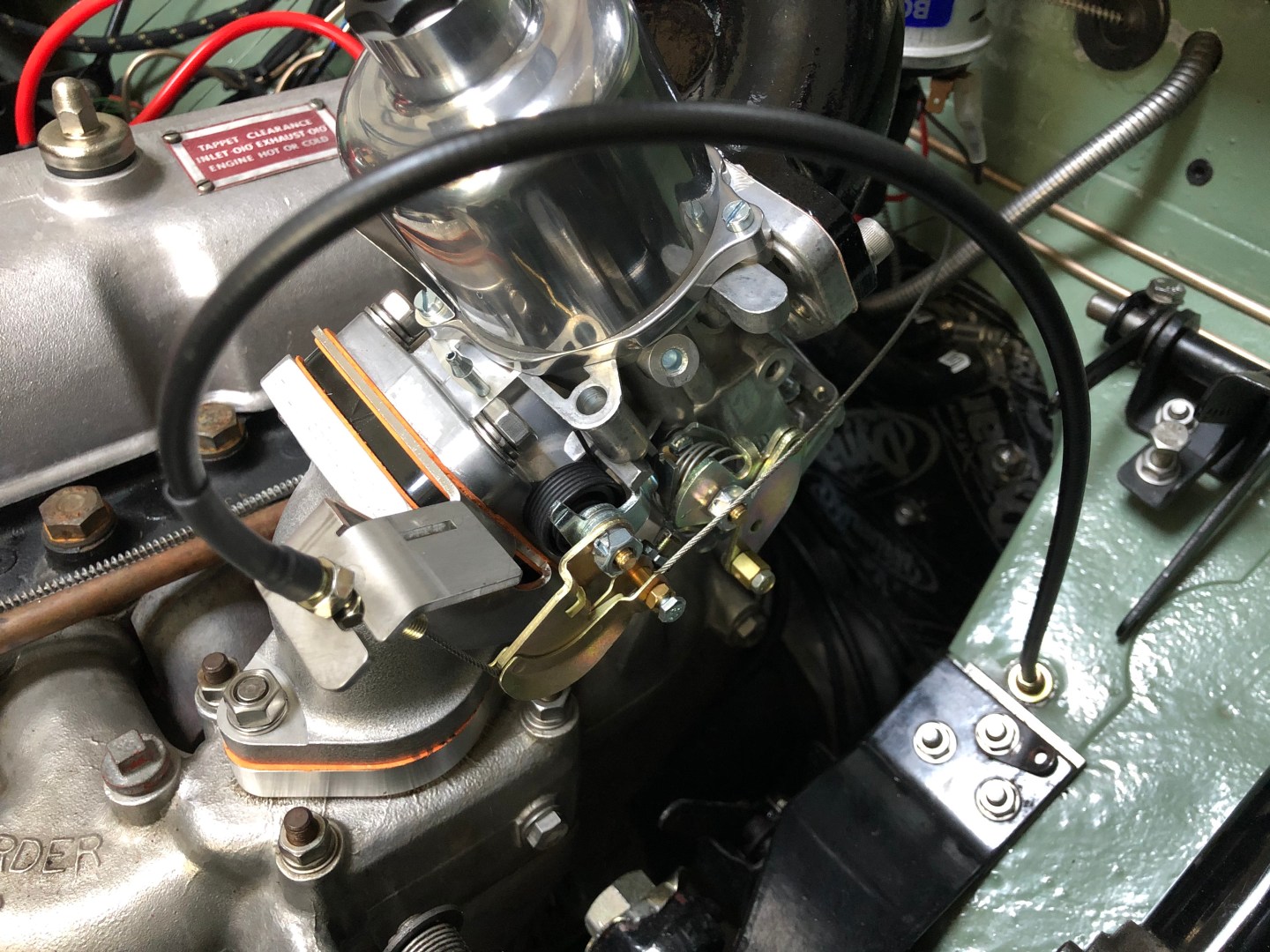 SU HIF44 Carburettor Installation #3 – Little Green Landy