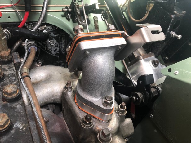 SU HIF44 Carburettor Installation #1 – Little Green Landy