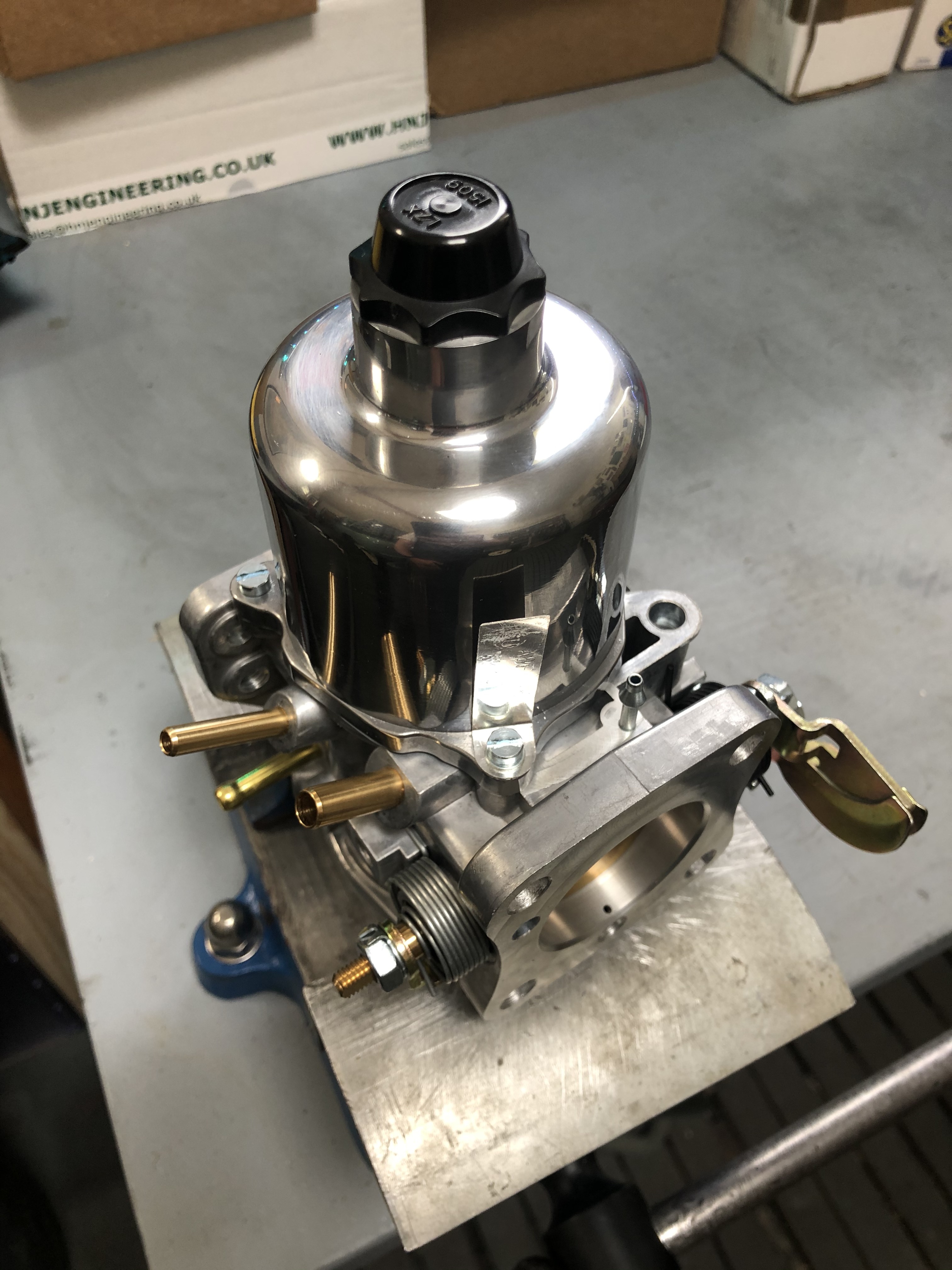SU HIF44 Carburettor Installation #2 – Little Green Landy